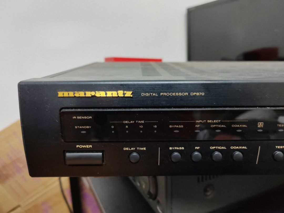 Marantz Digital Processor DP 870 Dolby Digital Decoder Preamp, Audio ...