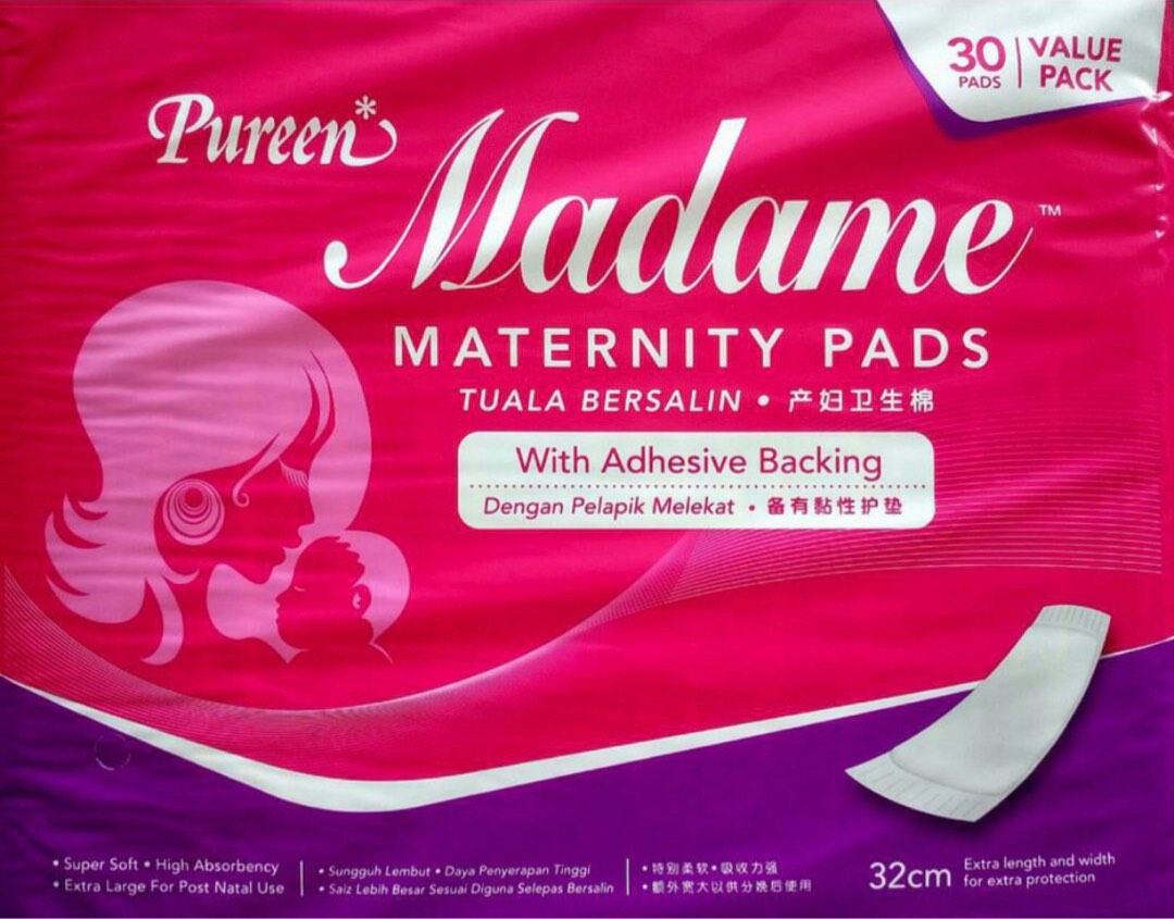 Maternity post partum pad, Beauty & Personal Care, Sanitary Hygiene on ...