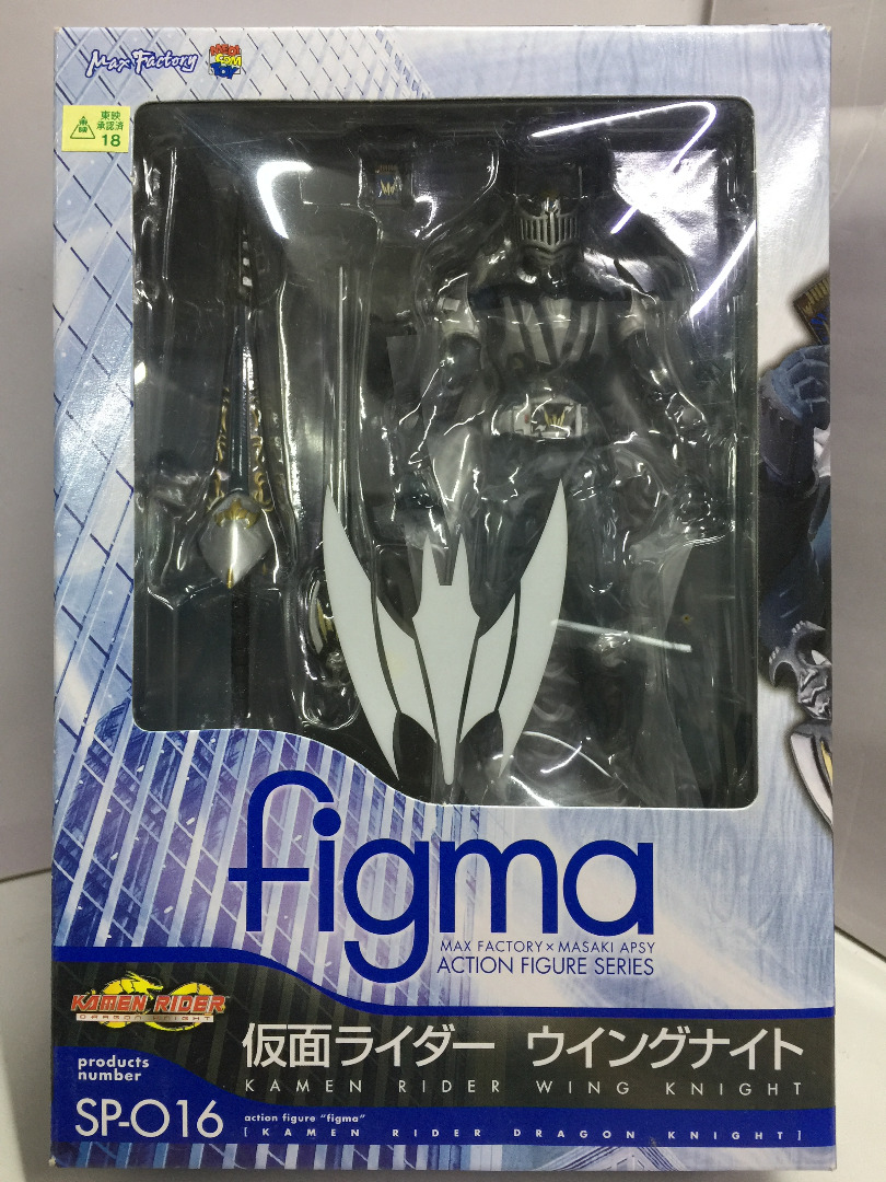 MAX FACTORY FIGMA SP-016 KAMEN RIDER WING KNIGHT KAMEN RIDER DRAGON KNIGHT (06153) (C1218-382 ...