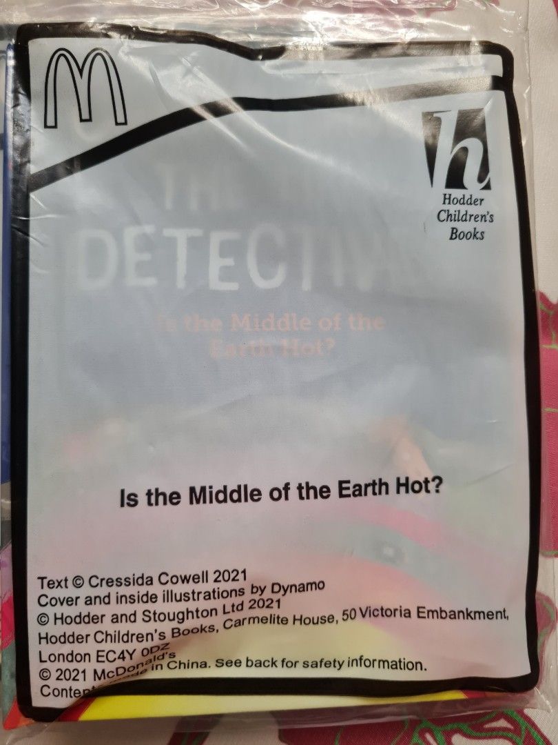 Mcdonald's Book (The Tiny Detectives - Is The Middle Of The Earth Hot ...