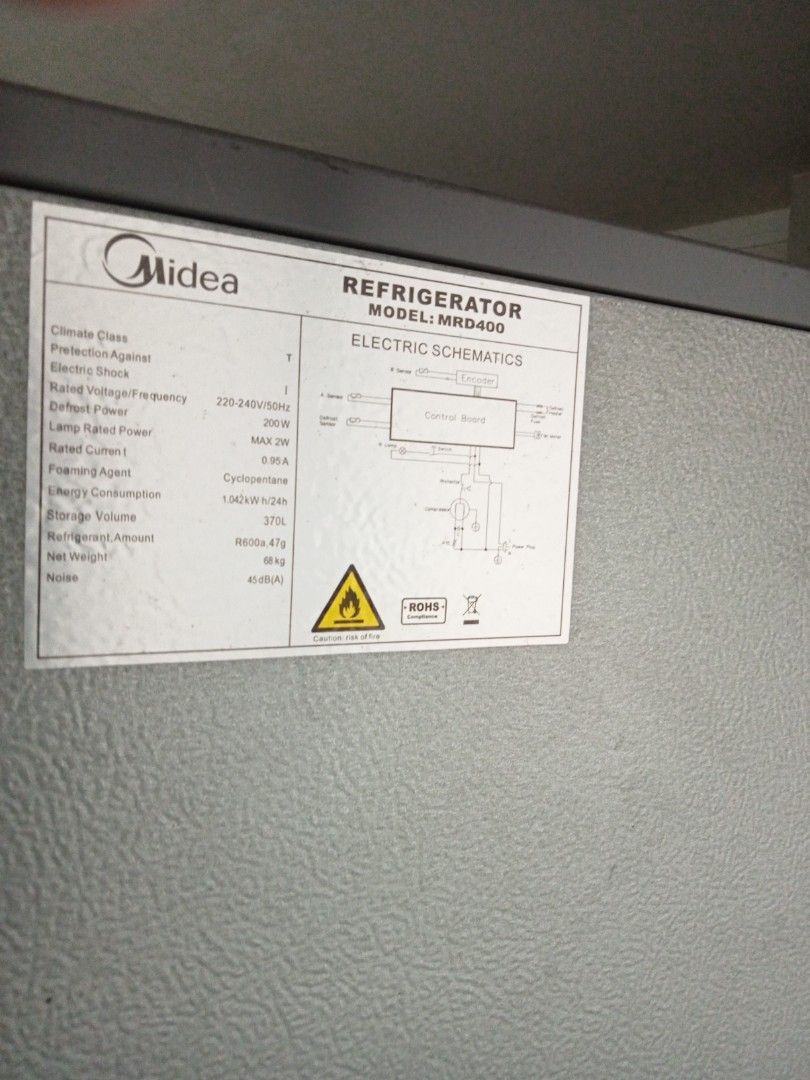 Media fridge, TV & Home Appliances, Kitchen Appliances, Refrigerators ...