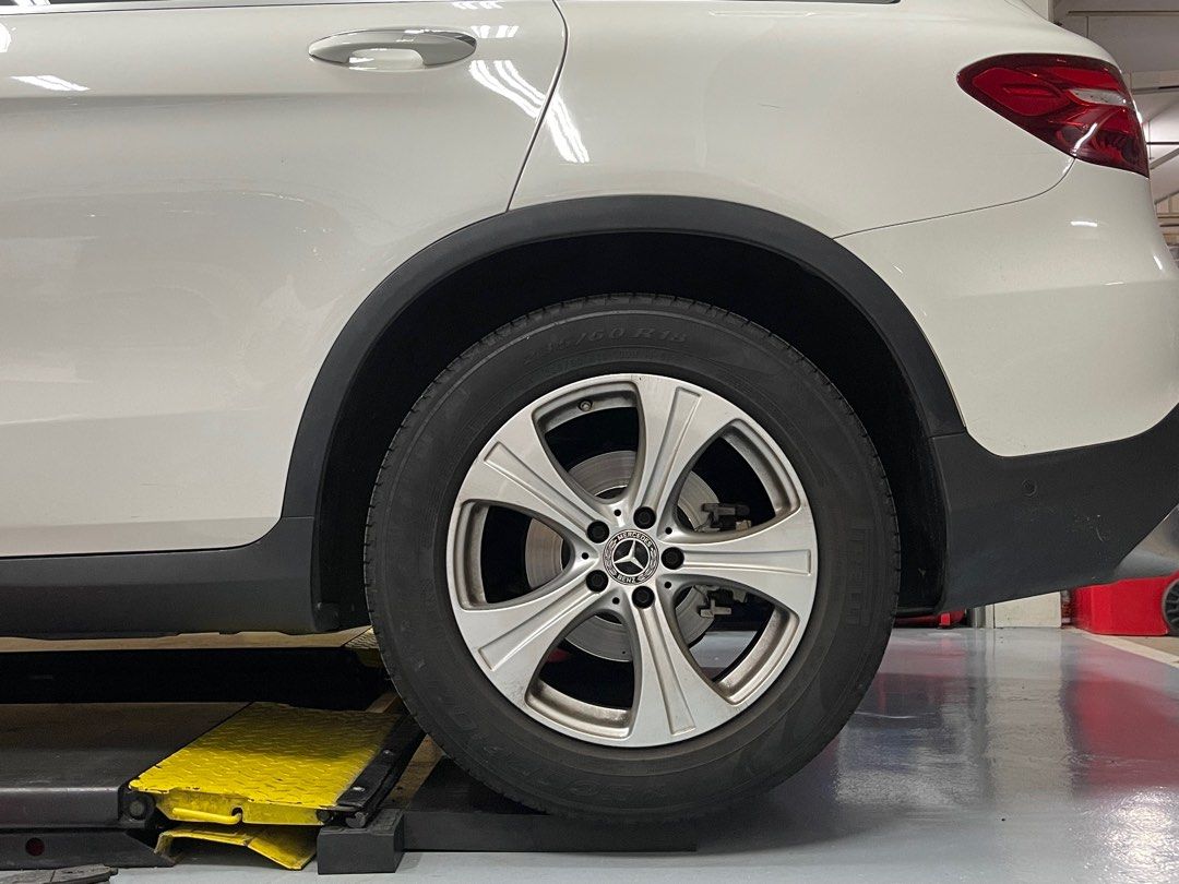 Mercedes Glc Rims & Tyres, Car Accessories, Tyres & Rims on Carousell