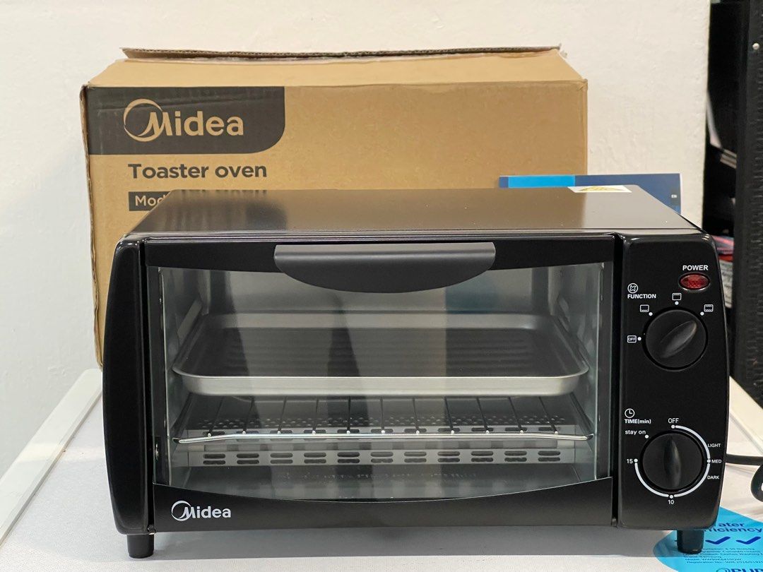 Midea Mechanical Toaster Oven, 10L, MEO-10BDW-BK Display Set $20, TV ...