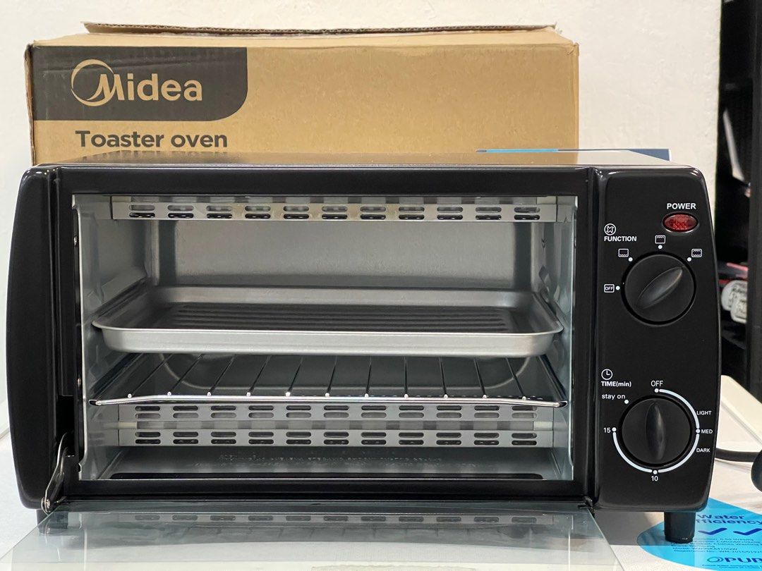 Midea Mechanical Toaster Oven, 10L, MEO-10BDW-BK Display Set $20, TV ...