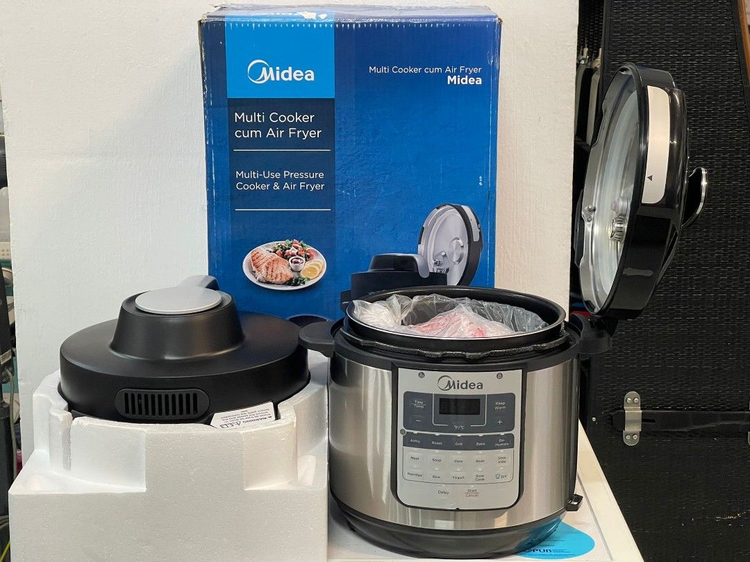 MIDEA MF-CN65A2 MULTICOOKER WITH AIR FRYER Display Set, TV & Home ...