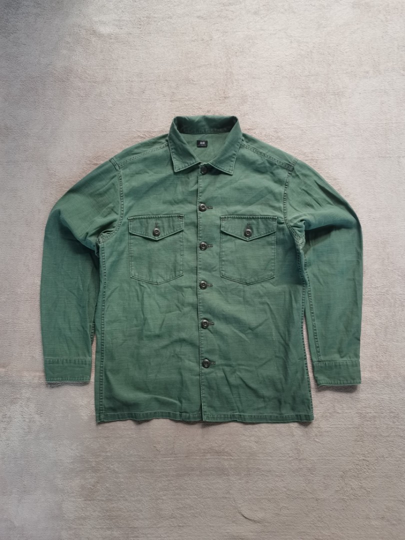 Millitary inspired jacket by uniqlo, Men's Fashion, Coats, Jackets and ...