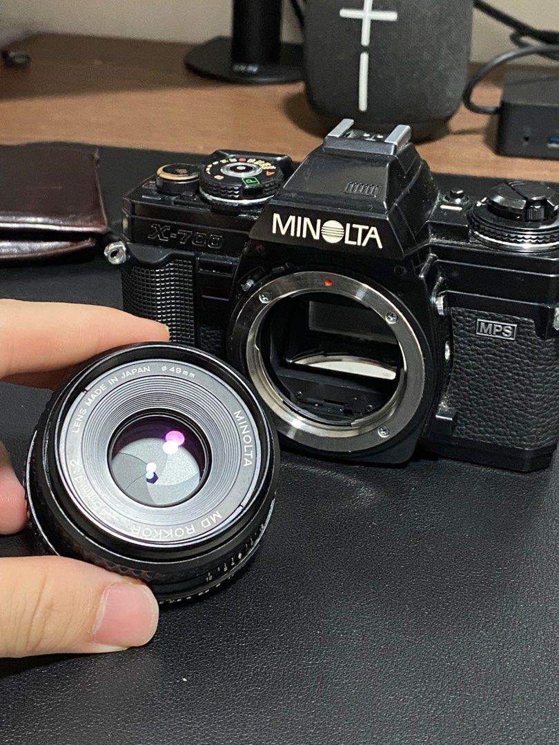 Minolta MD Rokkor 45mm f/2, Photography, Lens & Kits on Carousell