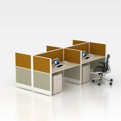 MODULAR CUBICLE WORKSTATION, Furniture & Home Living, Office Furniture ...