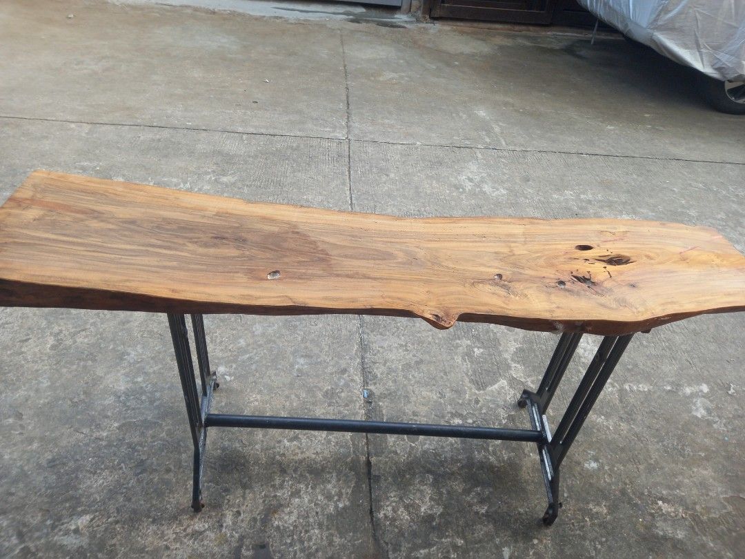 Molave live edge, Furniture & Home Living, Furniture, TV Consoles on Carousell