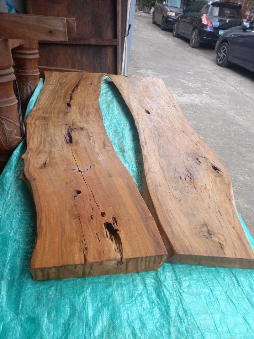 Molave live edge, Furniture & Home Living, Furniture, TV Consoles on Carousell