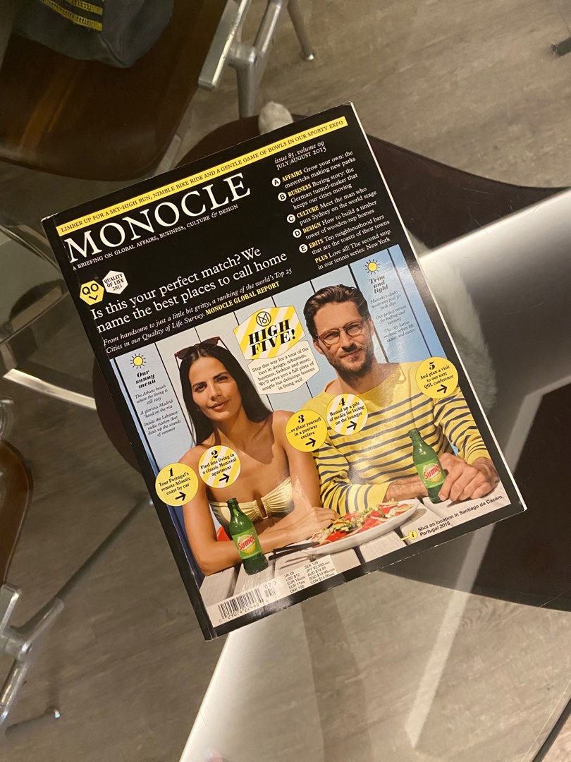 Monocle Magazine Issue 85, Volume 9, Hobbies & Toys, Books & Magazines, Magazines on Carousell