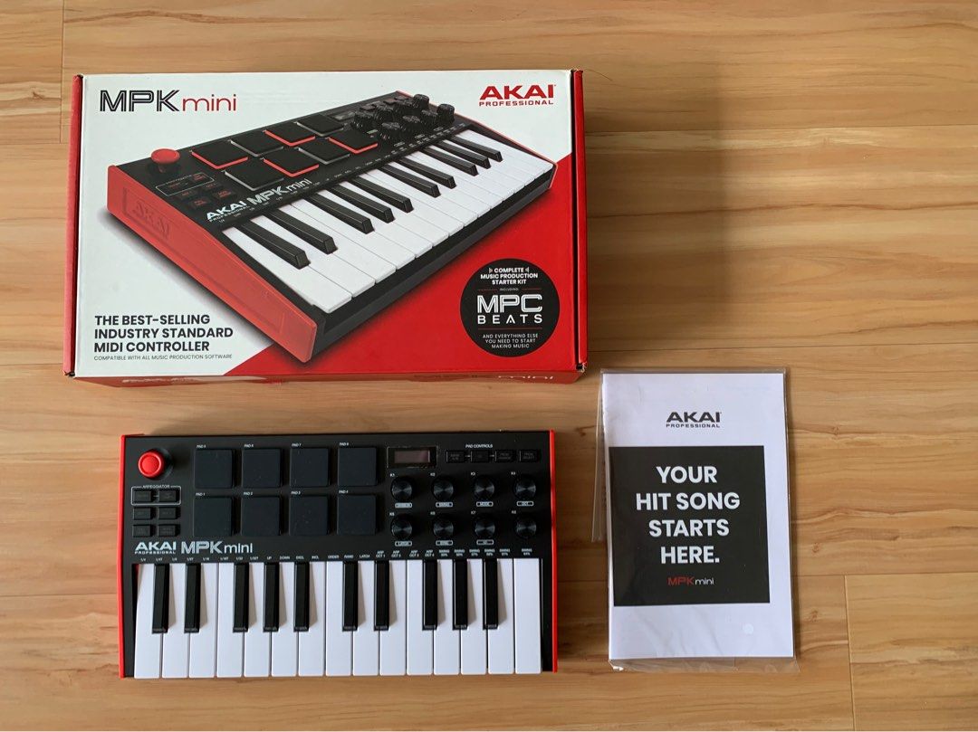 MPK mini AKAI, Hobbies & Toys, Music & Media, Music Accessories on ...