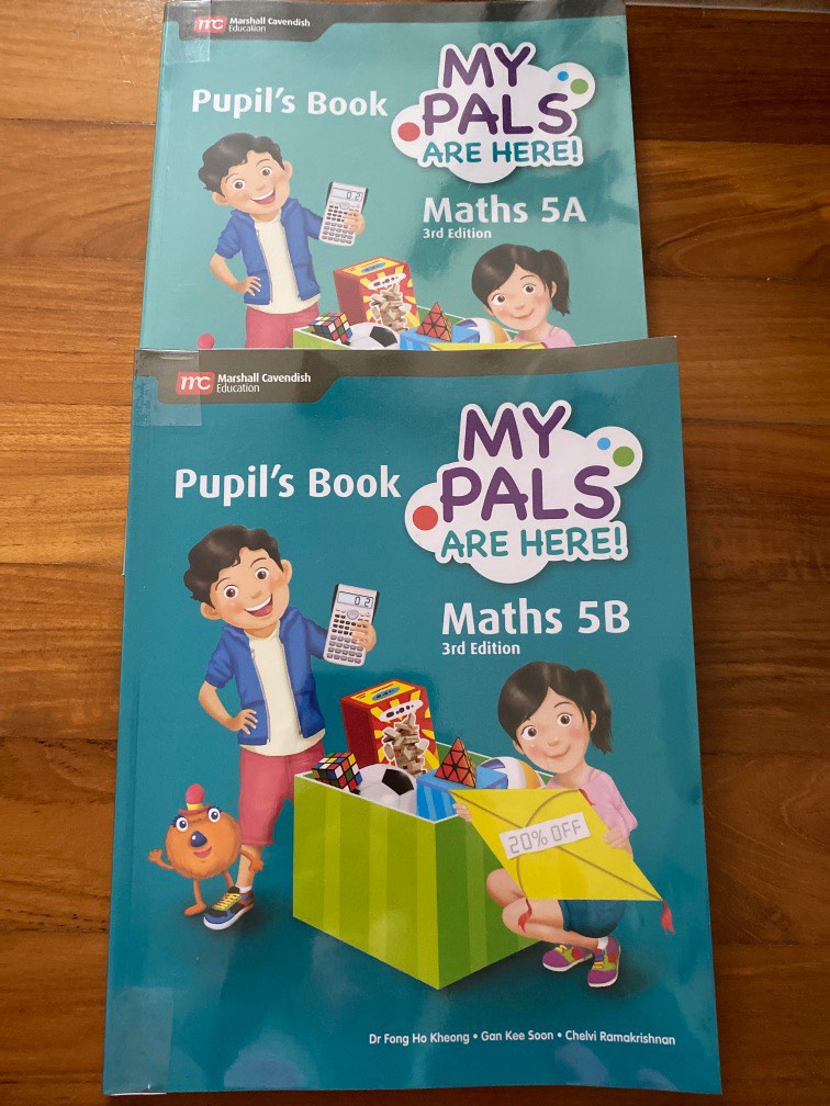 My pals are here Maths Pupils Book 5A and 5B, Hobbies & Toys, Books ...