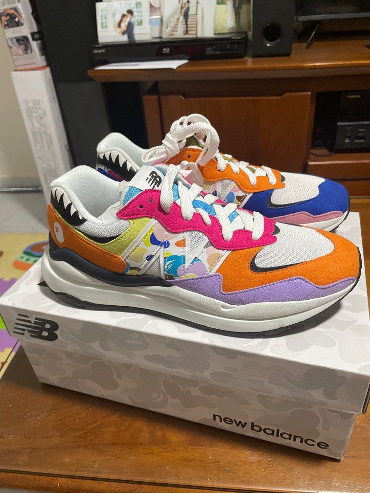New balance x bape, Men's Fashion, Footwear, Sneakers on Carousell
