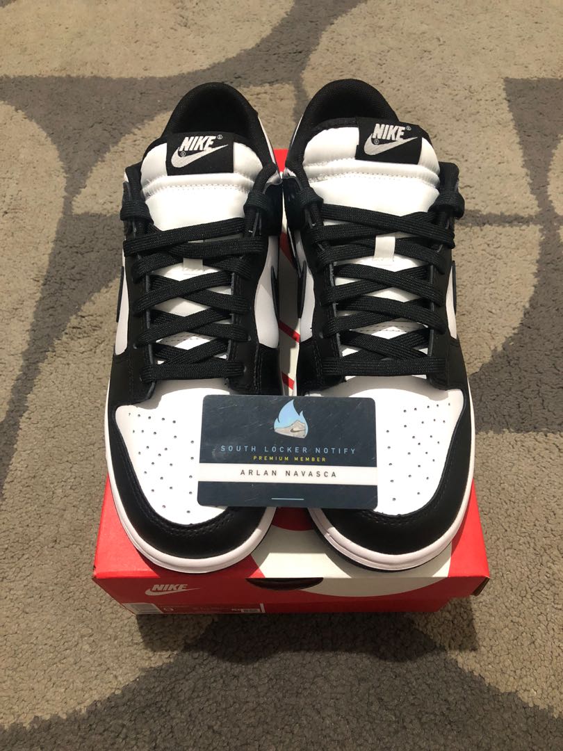 Nike Dunk Low Panda, Men's Fashion, Footwear, Sneakers on Carousell