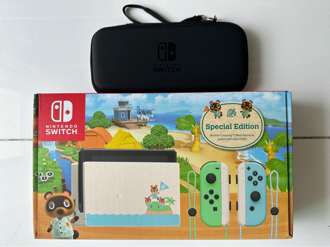 Nintendo Switch Console, Animal Crossing: New Horizon Special Edition ...