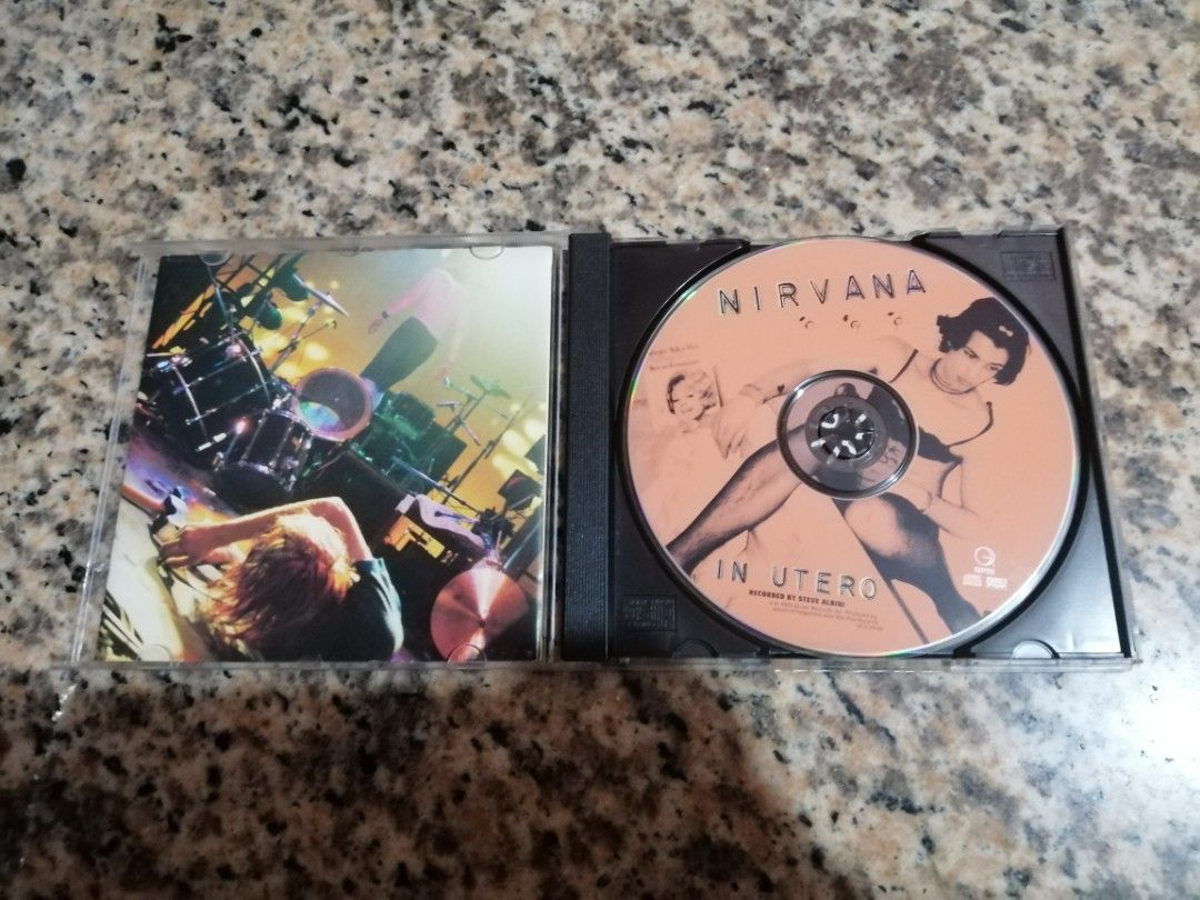 Nirvana - In Utero, Hobbies & Toys, Music & Media, CDs & DVDs on Carousell