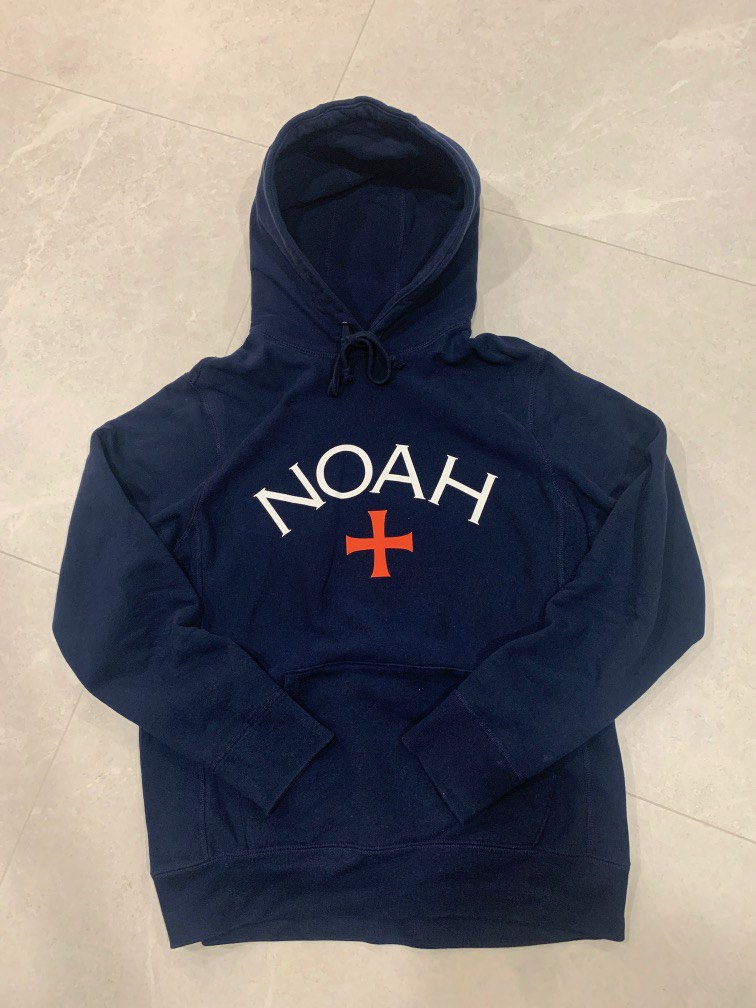 Noah Cross Logo Hoodie, Men's Fashion, Tops & Sets, Hoodies on Carousell
