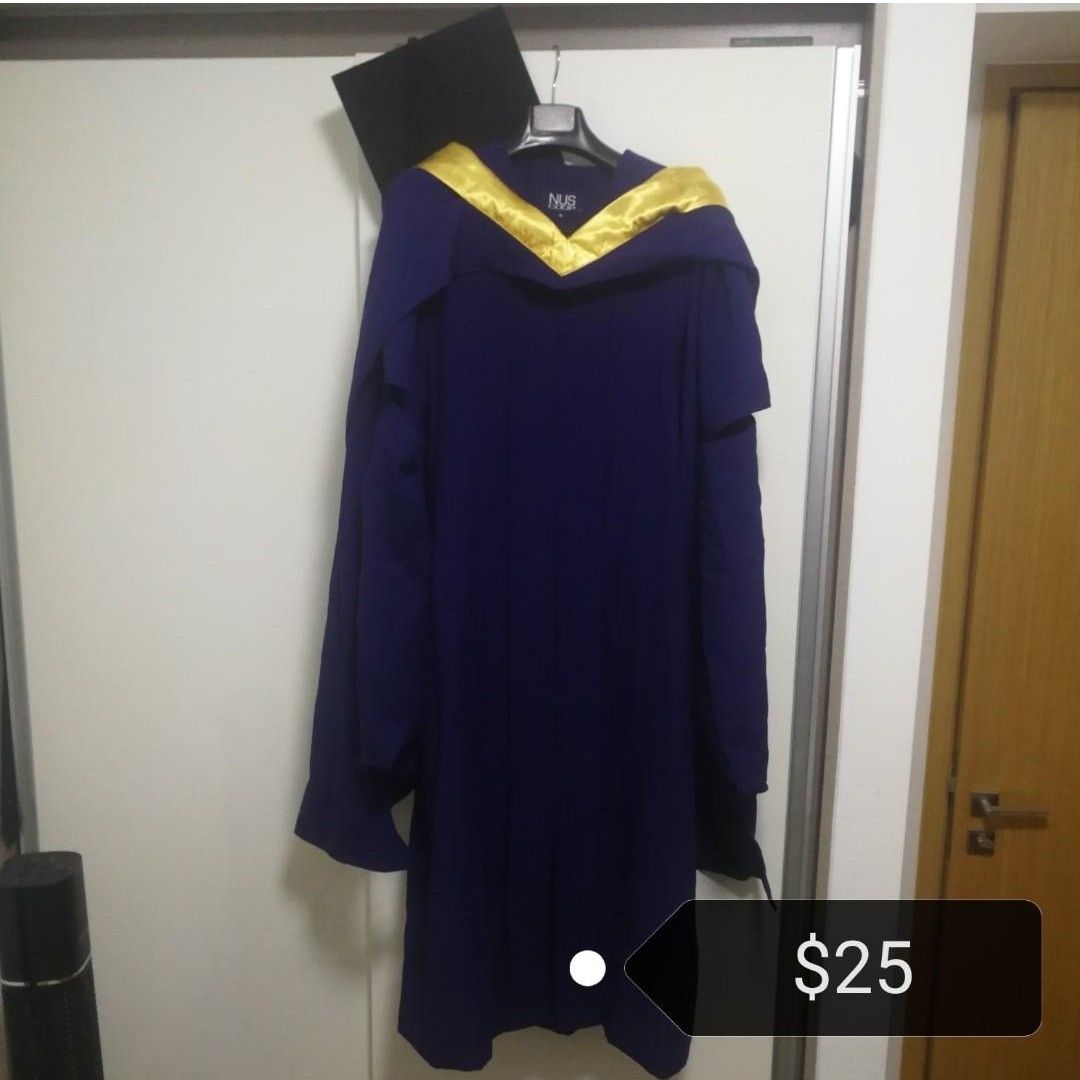 NUS Master of Science Robe, Men's Fashion, Coats, Jackets and Outerwear ...