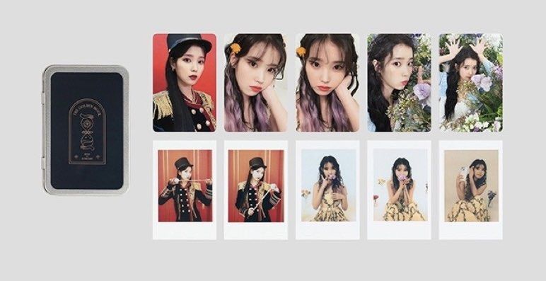 OFFICIAL IU Photocard IU The Golden Hour Photocard IU Golden Hour ...