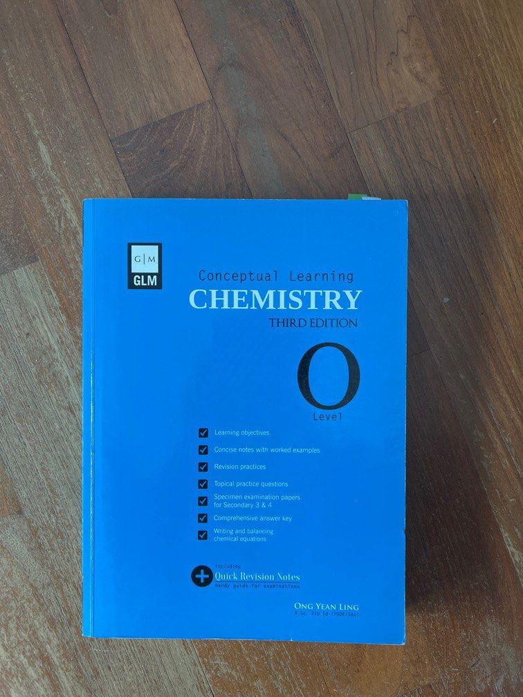 OLEVELS GLM PURE CHEMISTRY ASSESSMENT BOOK + NOTES, Hobbies & Toys ...