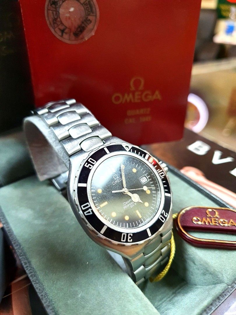 Omega Seamaster 200m Pre Bond Quartz Watch, Luxury, Watches on Carousell