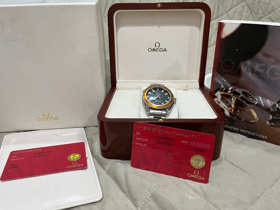 Omega SEAMASTER Planet Ocean, Luxury, Watches on Carousell