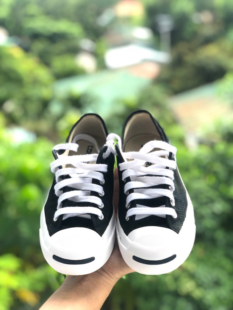Original Converse Jack Purcell Black, Women's Fashion, Footwear ...