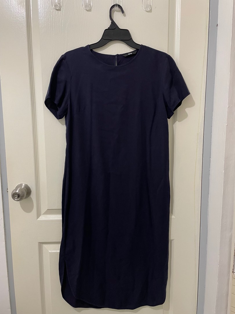 ORIGINAL UNIQLO BLUE DRESS, Women's Fashion, Dresses & Sets, Dresses on ...
