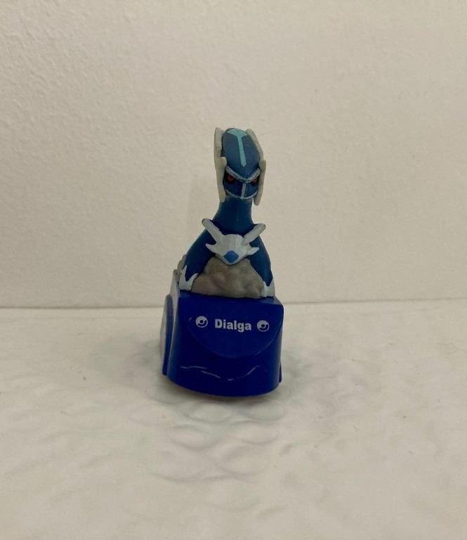 (P09) Pokemon Dialga Figure On Pull Back Car, Hobbies & Toys, Toys & Games on Carousell