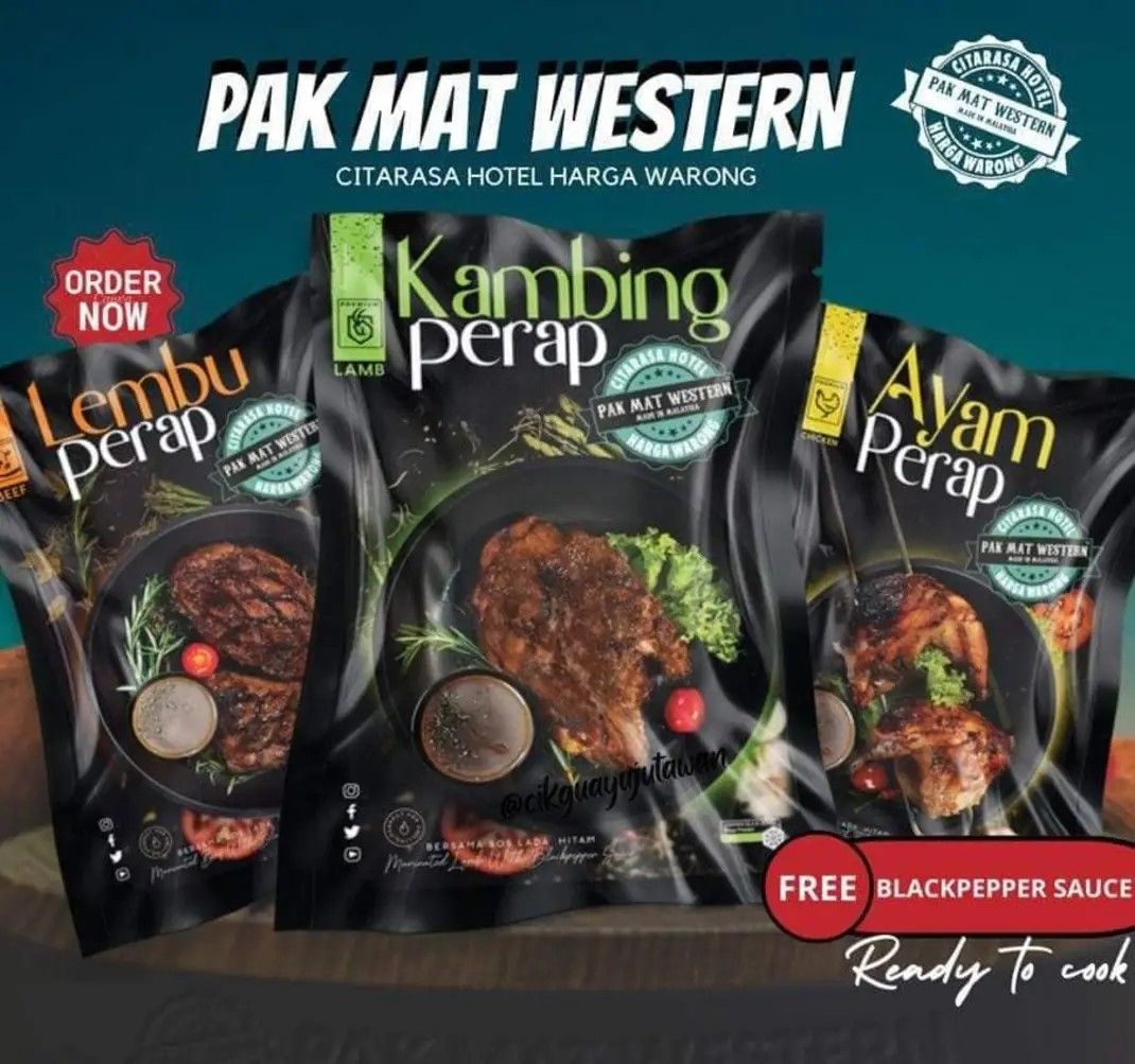 Pak Mat Western Beef/Lamb/Chicken, Food & Drinks, Packaged & Instant ...