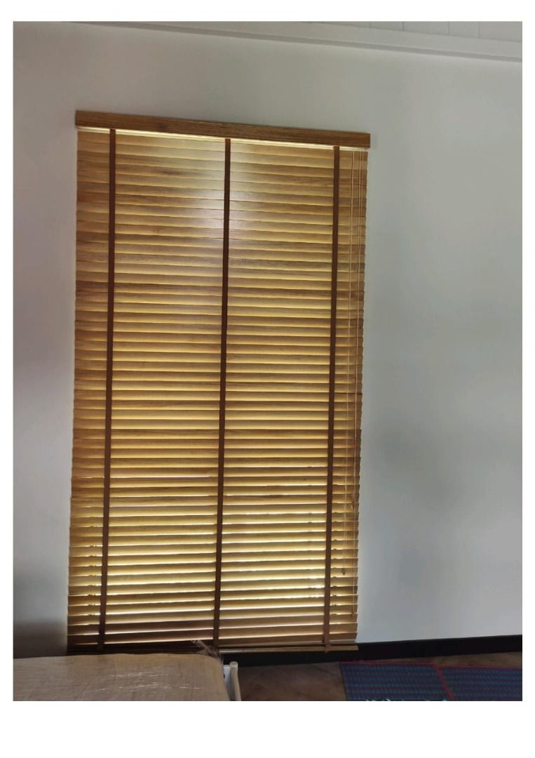 PASANG LANGSIR KAYU SOLID l venecian blind install service, Services ...