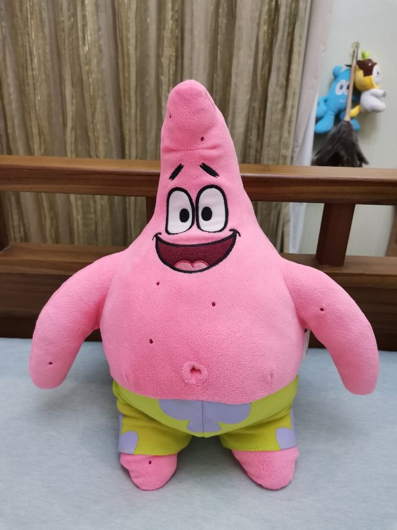 Patrick Star Soft Toy, Hobbies & Toys, Toys & Games on Carousell