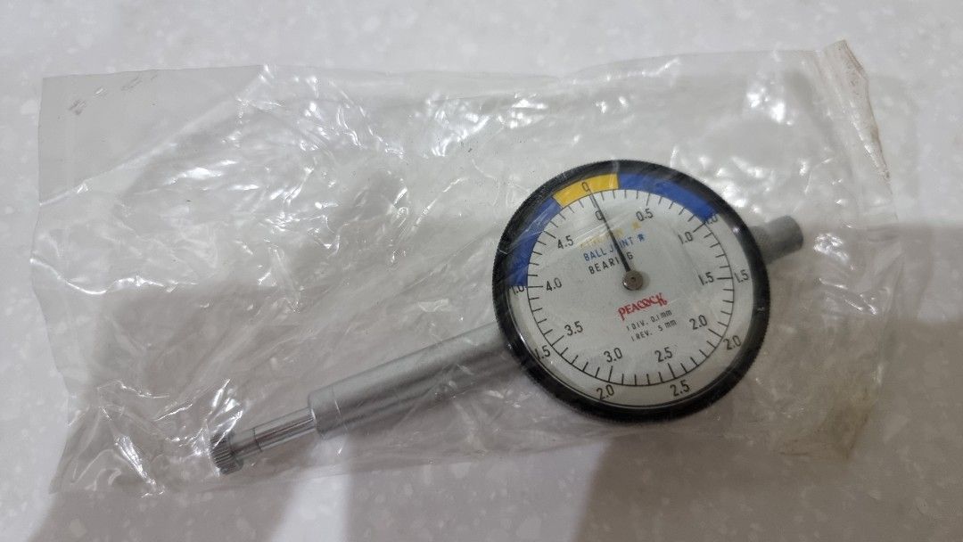 Peacock BK 10 Automotive Dial Gauge Set, Furniture & Home Living, Home ...