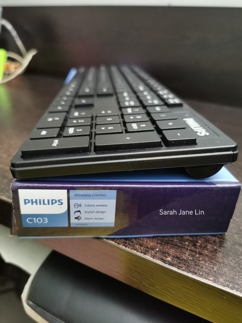 Philips C103 wireless keyboard & mouse combo, Computers & Tech, Parts ...