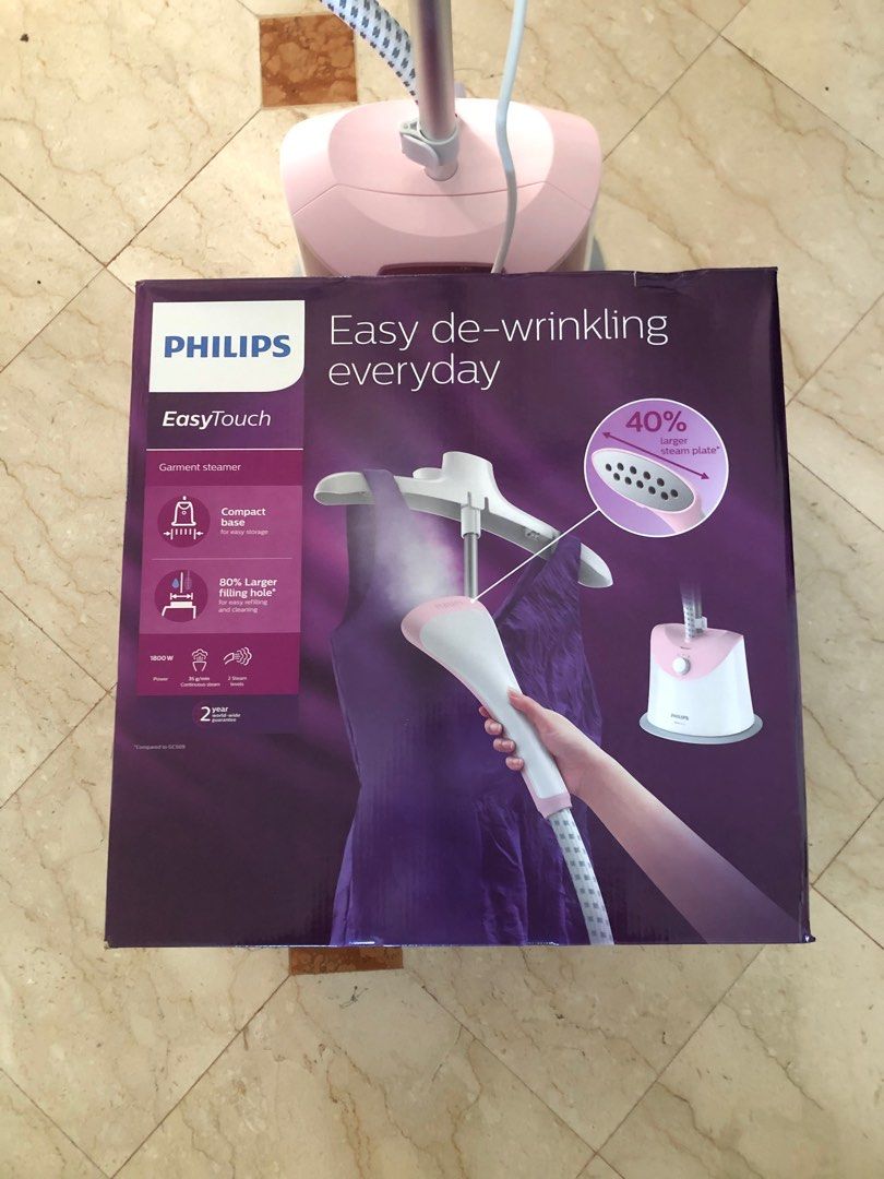 Philips easy touch stand steamer GC484, TV & Home Appliances, Irons ...