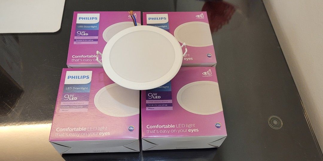 PHILIPS Meson False Ceiling LED Downlight 9W 6500K Cool Daylight ...