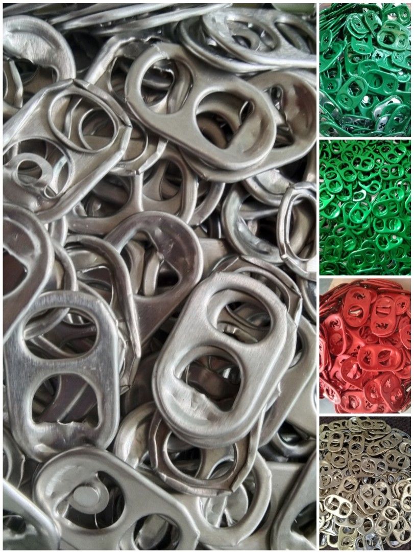 Plain coloured can tabs, Hobbies & Toys, Stationery & Craft, Craft ...