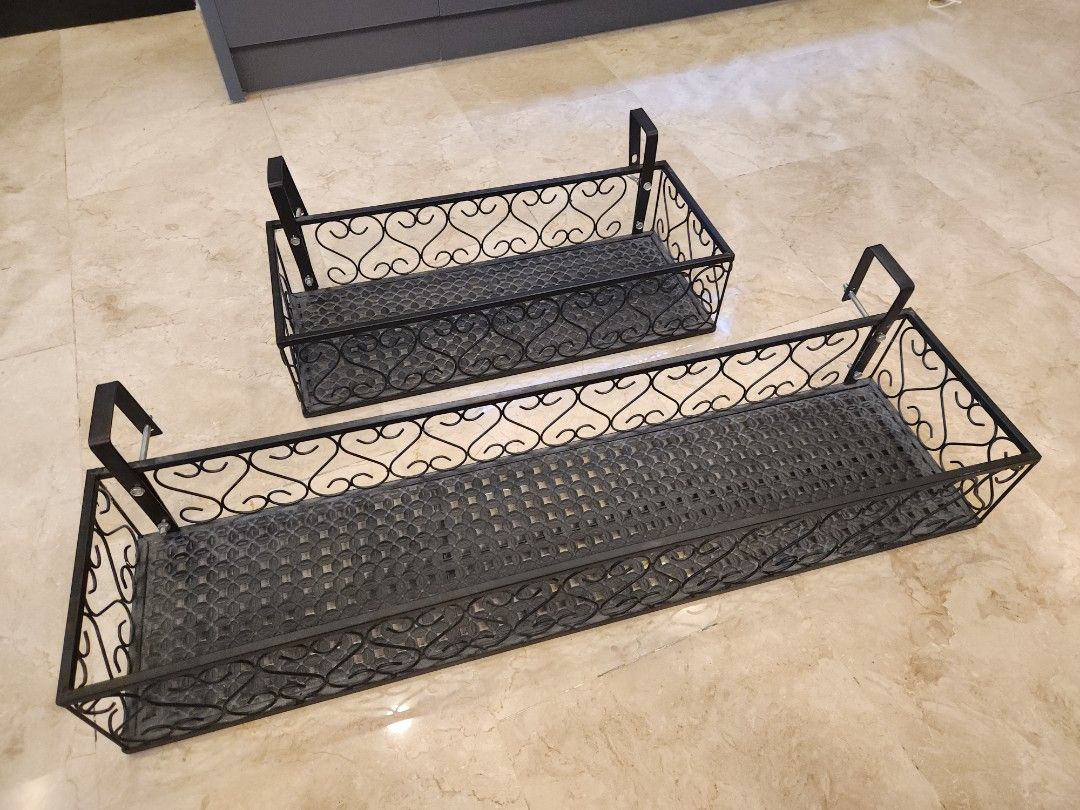 Plant racks for window or balcony(single or set), Furniture & Home ...