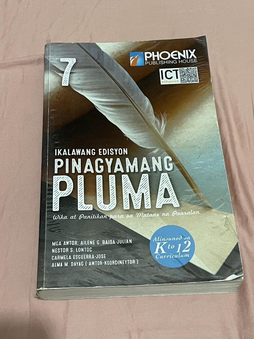Pluma 7 Filipino Grade 7 book, Hobbies & Toys, Books & Magazines ...