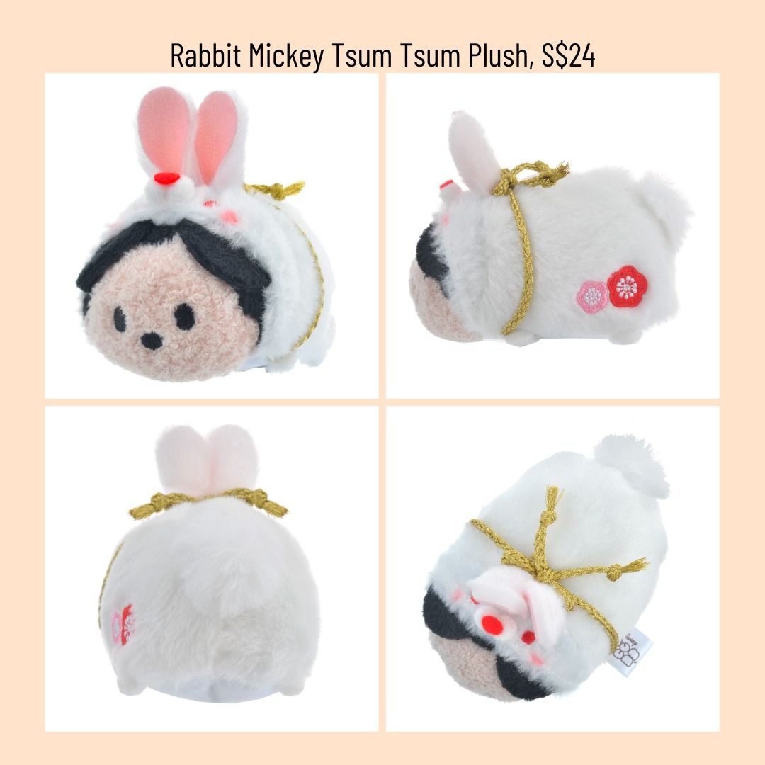 (PO) Authentic Japan Disney Zodiac 2023 Year of Rabbit Tsum Tsum ...