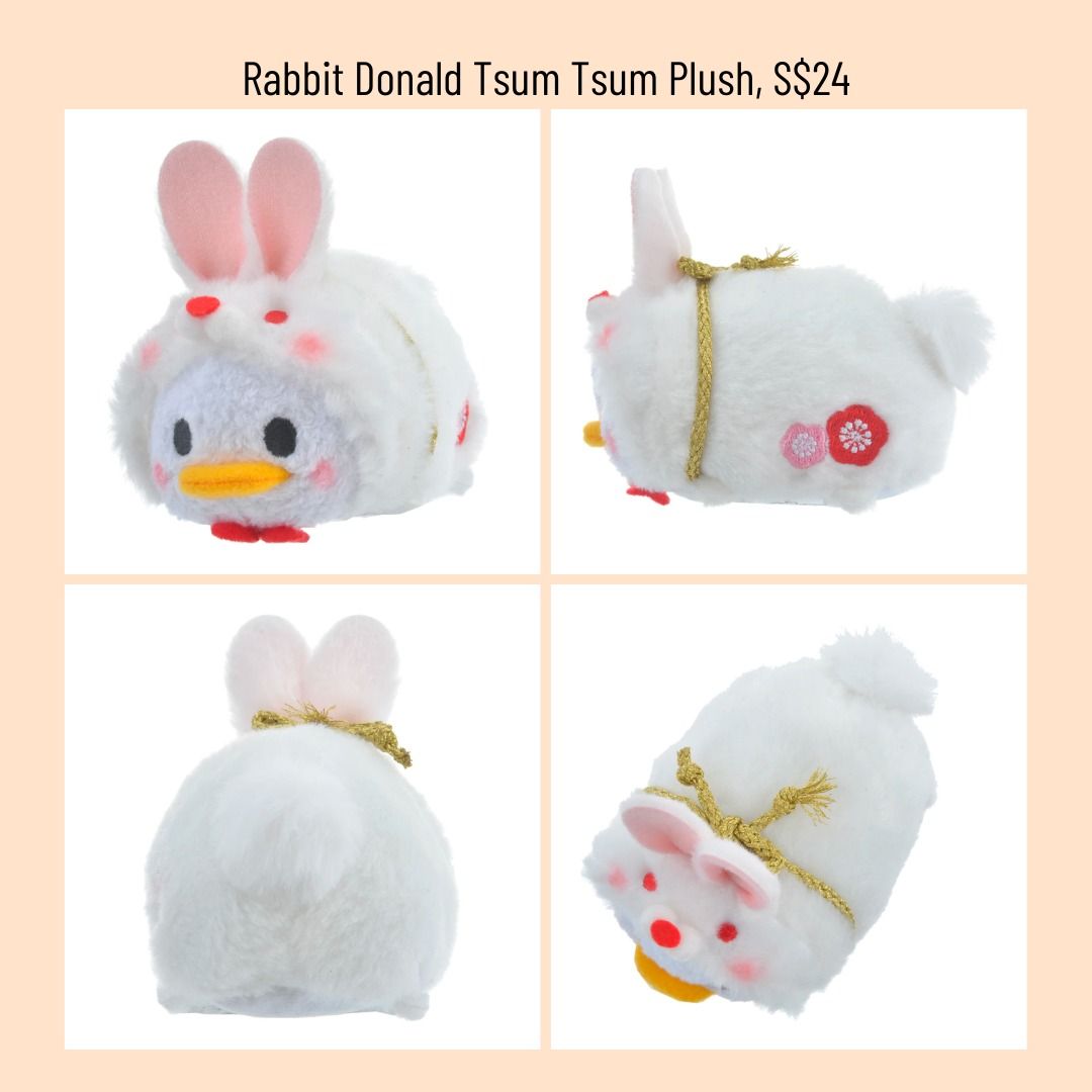 (PO) Authentic Japan Disney Zodiac 2023 Year of Rabbit Tsum Tsum Collection, Hobbies & Toys ...