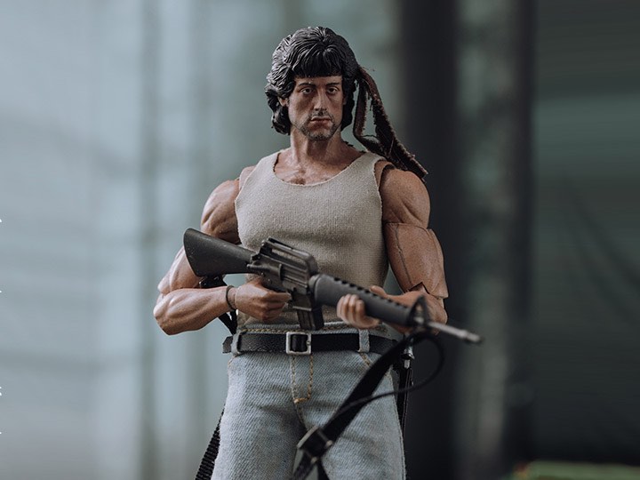 PO Hiya Toys 1/12 Scale Rambo: First Blood Part II - Rambo, Hobbies ...