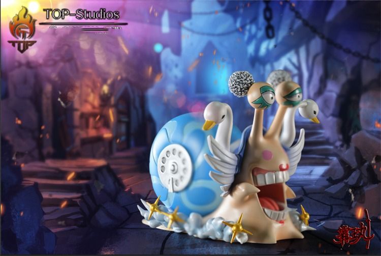 [PO] TOP Studios -One piece Zoro and Bentham Transponder Snail ...