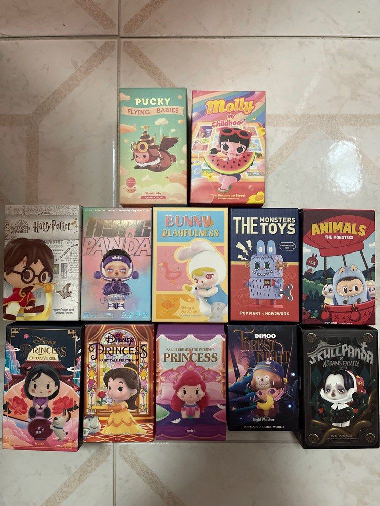 Popmart Assorted Blind Boxes, Hobbies & Toys, Toys & Games on Carousell