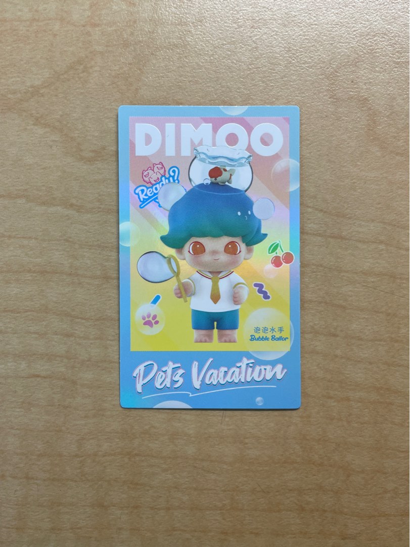 Popmart Dimoo Pets Vacation, Hobbies & Toys, Toys & Games on Carousell