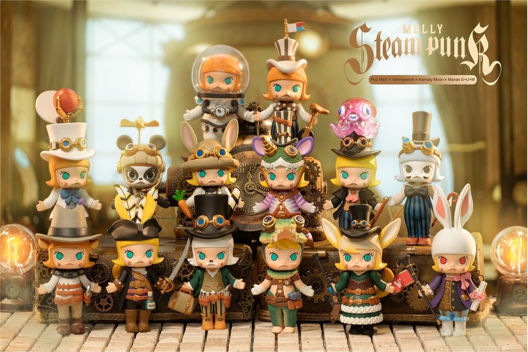 [POPMART] POPMART MOLLY STEAMPUNK SERIES FULLSET AND INDIVIDUAL ...