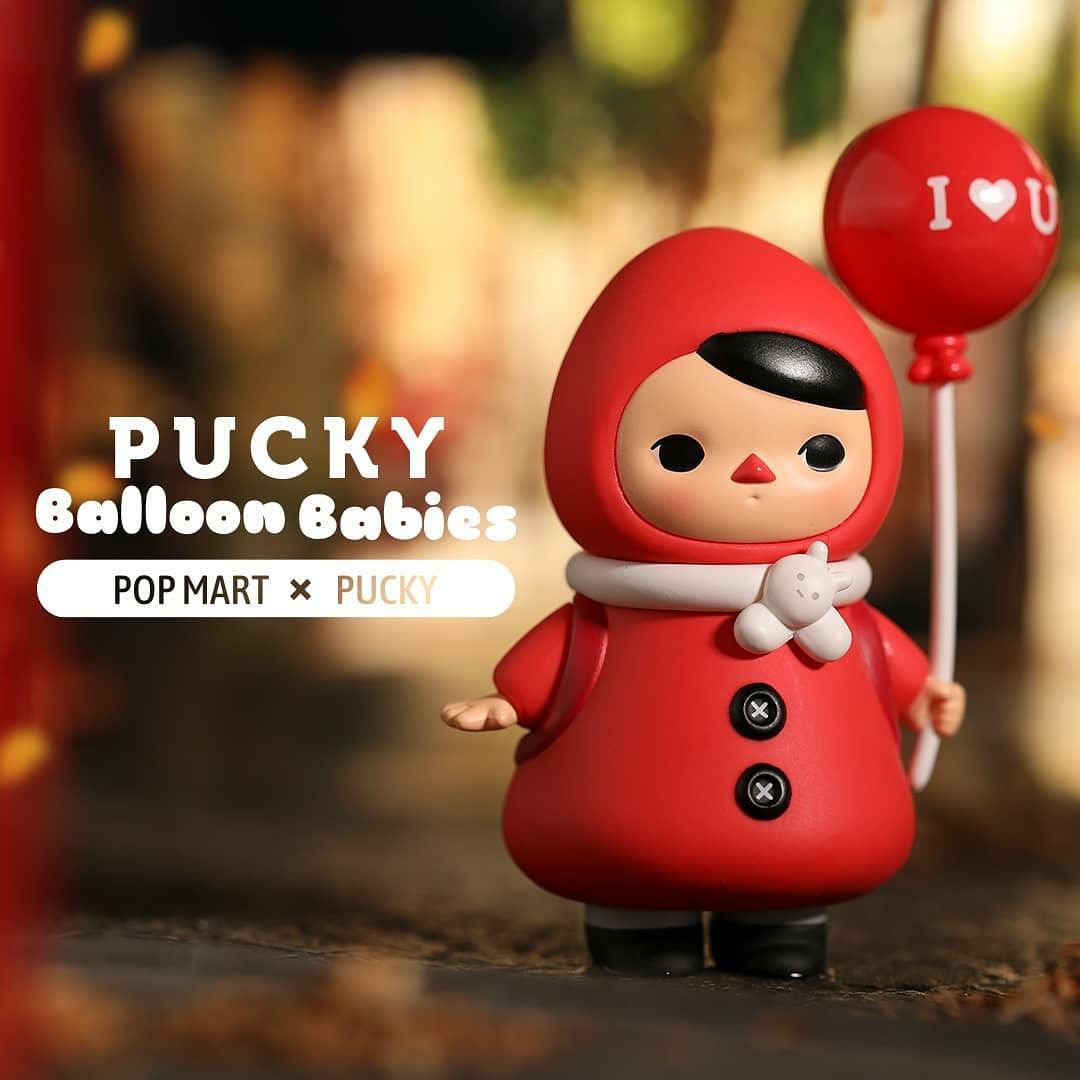 [POPMART] POPMART PUCKY BALLOON BABIES SERIES FULLSET AND INDIVIDUAL ...