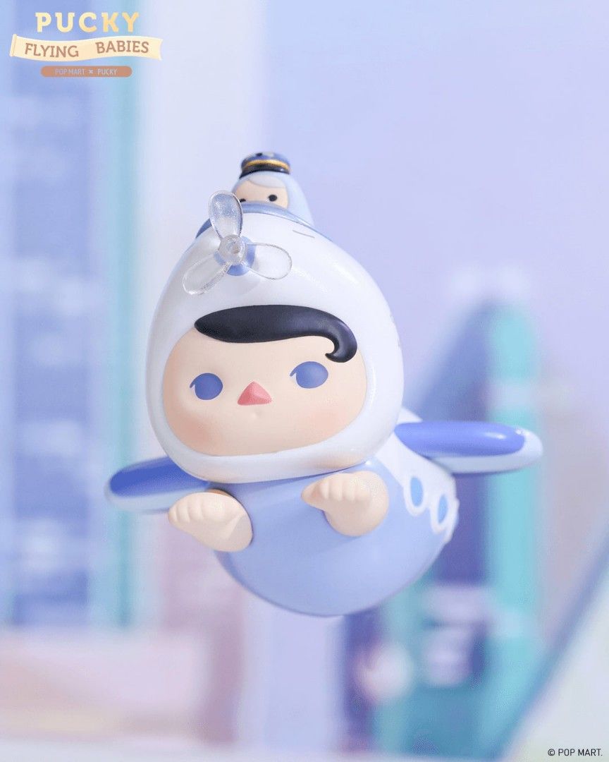 [POPMART] POPMART PUCKY FLYING BABIES SERIES FULLSET AND INDIVIDUAL ...