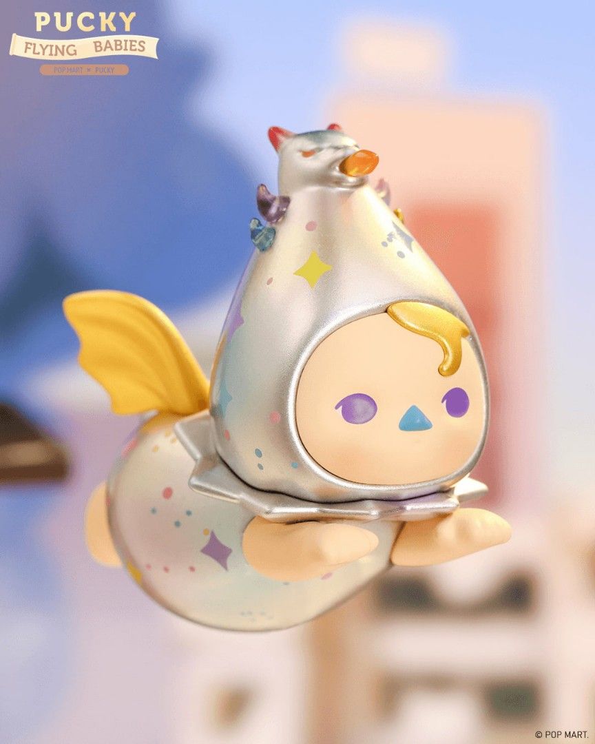 [POPMART] POPMART PUCKY FLYING BABIES SERIES FULLSET AND INDIVIDUAL ...